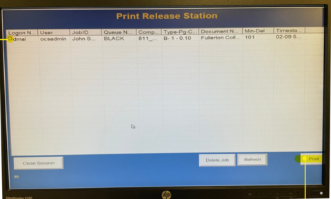 Printing Procedures | Fullerton College Library